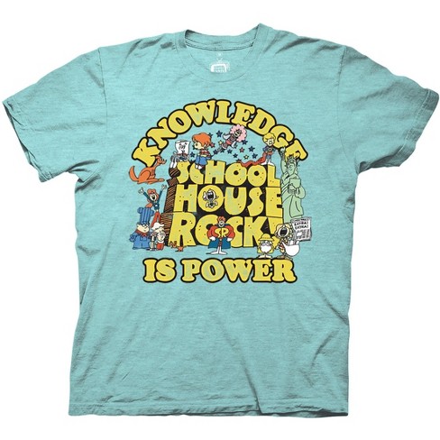 Ripple Junction X Schoolhouse Rock Men's Knowledge Is Power T-shirt ...