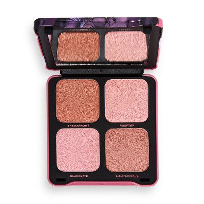 Makeup Revolution X Dc Dangerous Love Forever Flawless Shadow Palette ...