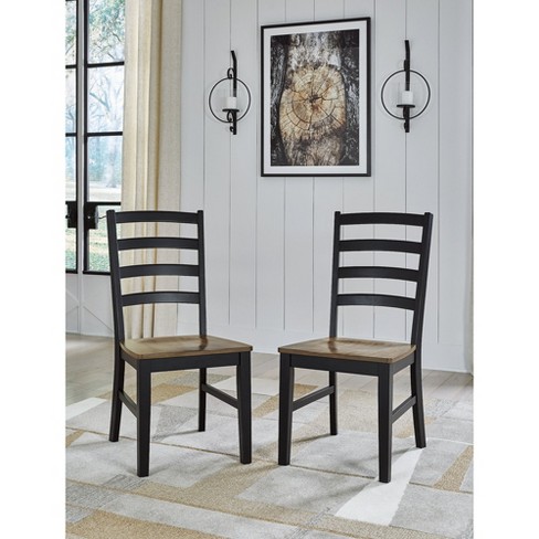 Signature Design By Ashley Wildenauer Dining Chair, Set Of 2, Brown ...