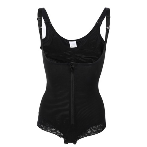 Unique Bargains Women Shapewear Tummy Control Full Bust Bodysuit Butt ...