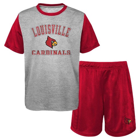 Ncaa Louisville Cardinals Toddler Boys' T-shirt & Shorts Set : Target