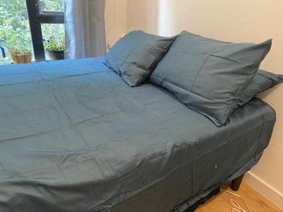 Cotton Blend 6pc Sheet Set 800 Thread Count (king) Purple : Target