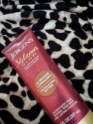 Jergens Natural Glow Melanin Glow Body Lotion - Bronze - 7 Fl Oz : Target