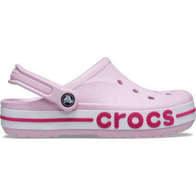 Crocs Adult Bayaband Clogs, Ballerina Pink/Candy Pink, W11/M9 : Target