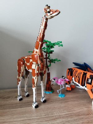 Lego Creator 3 In 1 Wild Safari Animals Set, Giraffe, Gazelles Or Lion ...