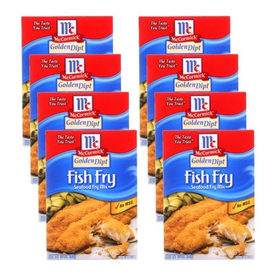 Mccormick Golden Dipt Fish 'n Chips Seafood Batter Mix - Case Of 8/10 ...