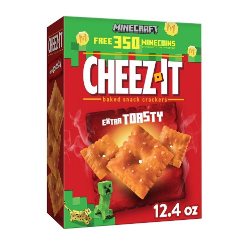 Cheez-it Extra Toasty Baked Snack Crackers - 12.4oz : Target