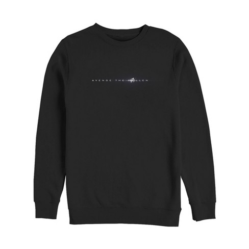 Men's Marvel Avengers: Endgame Avenge The Fallen Sweatshirt - Black ...