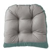 Sweet Home Collection Velvet Rocking Chair Cushion 2 Piece Tufted Non ...