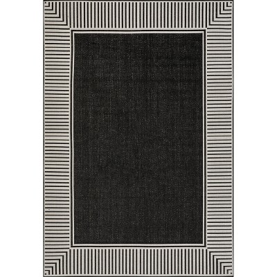 Nuloom Asha Simple Border Indoor And Outdoor Area Rug For Patio Garden ...