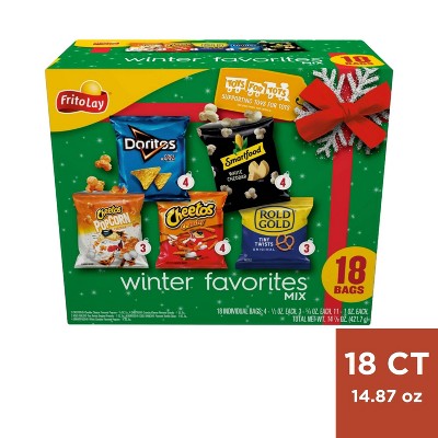 Frito-lay Variety Pack Puffed & Popped Mix - 9.75oz/15ct : Target