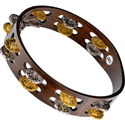 Meinl Vintage Wood Tambourine With Dual Alloy Jingles 10 In. Walnut ...