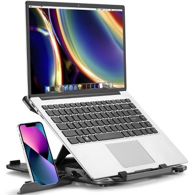 Lifelong Ergonomic Laptop Stand, 20" Adjustable Height, Portable ...