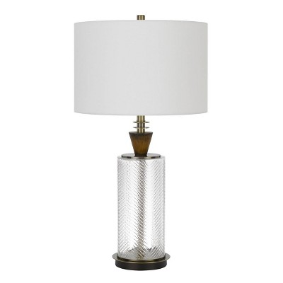 Austin Table Lamp With Gold Leaf Finish Bronze/cream - Stylecraft : Target
