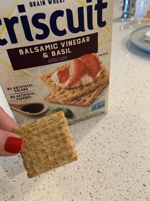 Triscuit Balsamic Vinegar & Basil Crackers - 8.5oz : Target