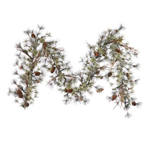 Vickerman 9' X 12" Dakota Artificial Christmas Garland, Unlit : Target