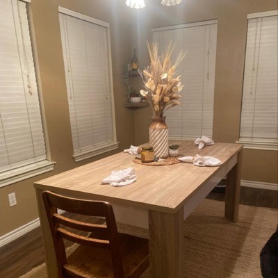Mandy Dining Table Natural/white - Buylateral : Target