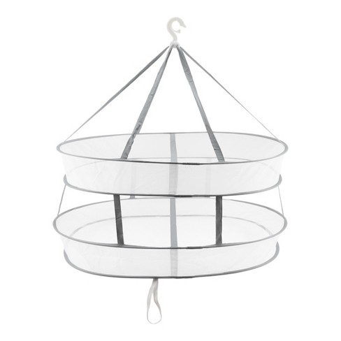 Unique Bargains Folding Durable With Enclosure Drying Basket 1 Pc : Target