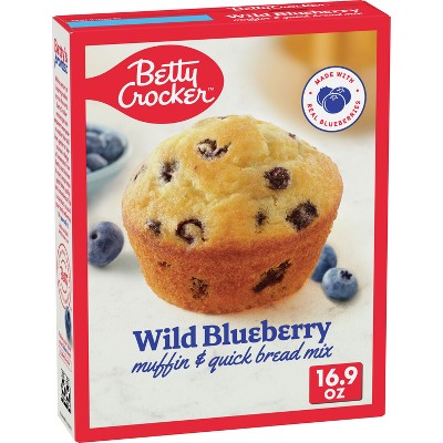 Betty Crocker Blueberry Muffin Mix -16.9oz : Target