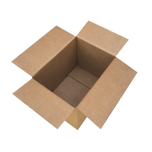 Uoffice Corrugated Boxes 20"x15"x12" Bundle Of 10 Shipping Cartons : Target