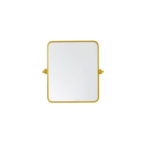Elegant Lighting Soft Corner Pivot Mirror 20x24 Inch In Goldno Videos ...