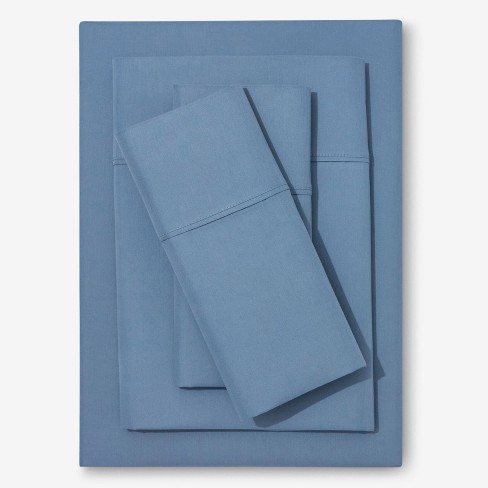 Brylanehome Solid Damask 6 Piece Sheet Set - Queen, Blue Shadow : Target