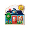 Melissa & Doug Wooden Jumbo Knob Puzzle 2pk - Large Farm, First Shapes ...
