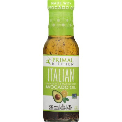 Primal Kitchen Italian Vinaigrette With Avocado Oil - 8fl Oz : Target