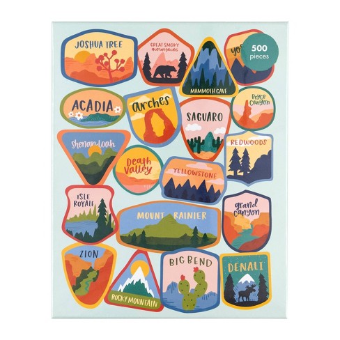 Pippi Post National Parks Jigsaw Puzzle - 500pc : Target