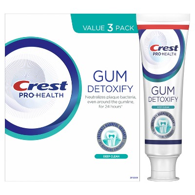 Crest Pro-health Advanced Gum Restore Deep Clean Toothpaste - 4.8oz/3pk ...