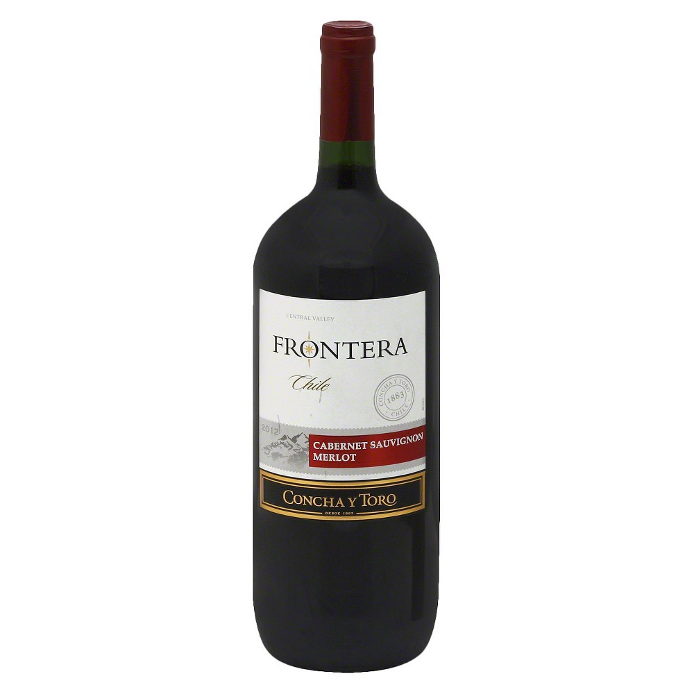 UPC 082734001010 - Frontera Cabernet/Merlot Red Wine - 1.5L Bottle ...