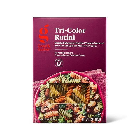 Tri-color Rotini - 12oz - Good & Gather™ : Target