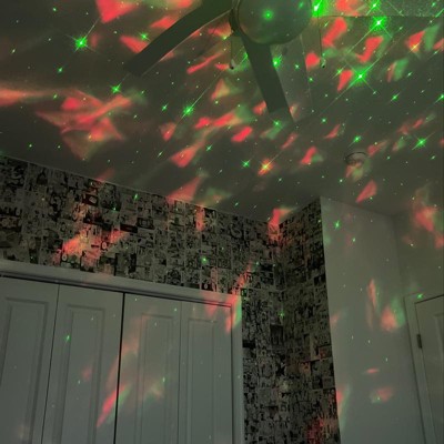 Led Galaxy Projector Laser Star Lights With Remote Black - West & Arrow ...