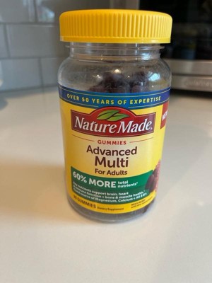 Nature Made Advanced Multivitamin Adult Gummies - 90ct : Target