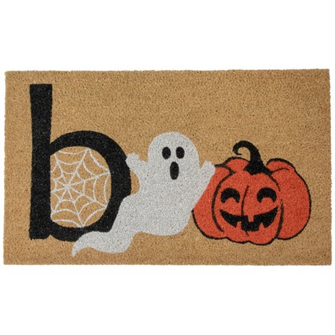 Northlight Natural Coir "boo" Halloween Doormat 18" X 30" : Target