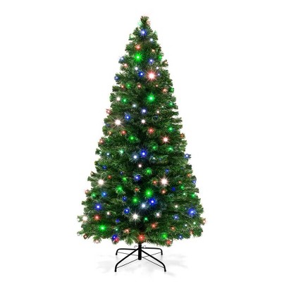 Perfect Holiday Fiber Optic Christmas Tree - 7ft : Target