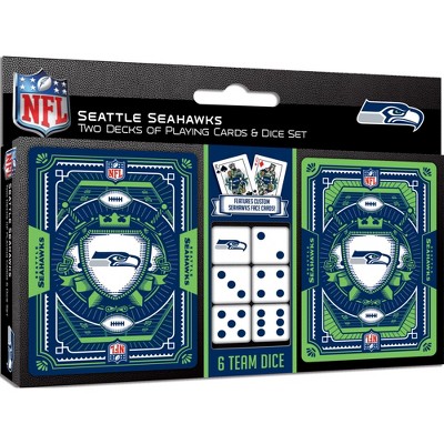Masterpieces Officially Licensed Nhl Seattle Kraken Playing Cards - 54 ...