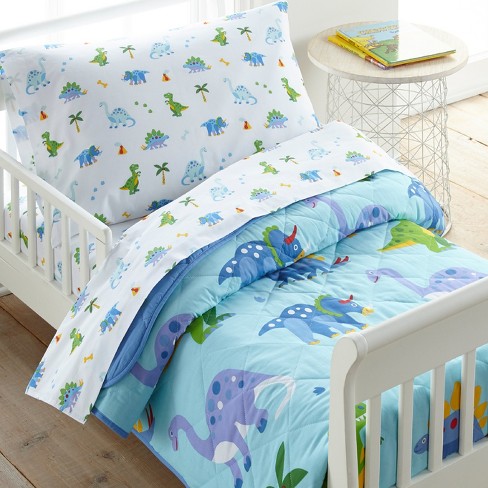 Wildkin Kids Dinosaur Land Cotton Comforter - Toddler : Target