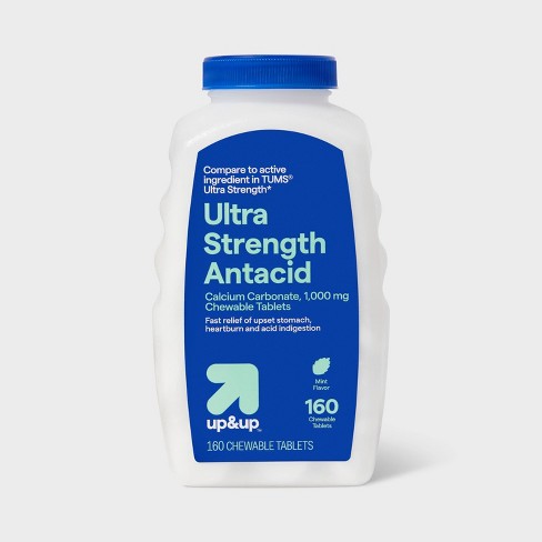 Ultra Strength Antacid Chewable Tablets - Mint - 160ct - Up&up™ : Target