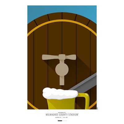 Mlb San Francisco Giants Oracle Park Art Poster : Target