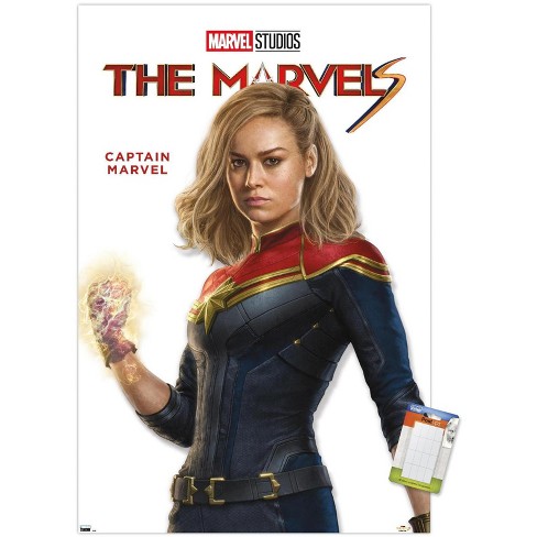 Trends International Marvel The Marvels - Captain Marvel Feature Series ...