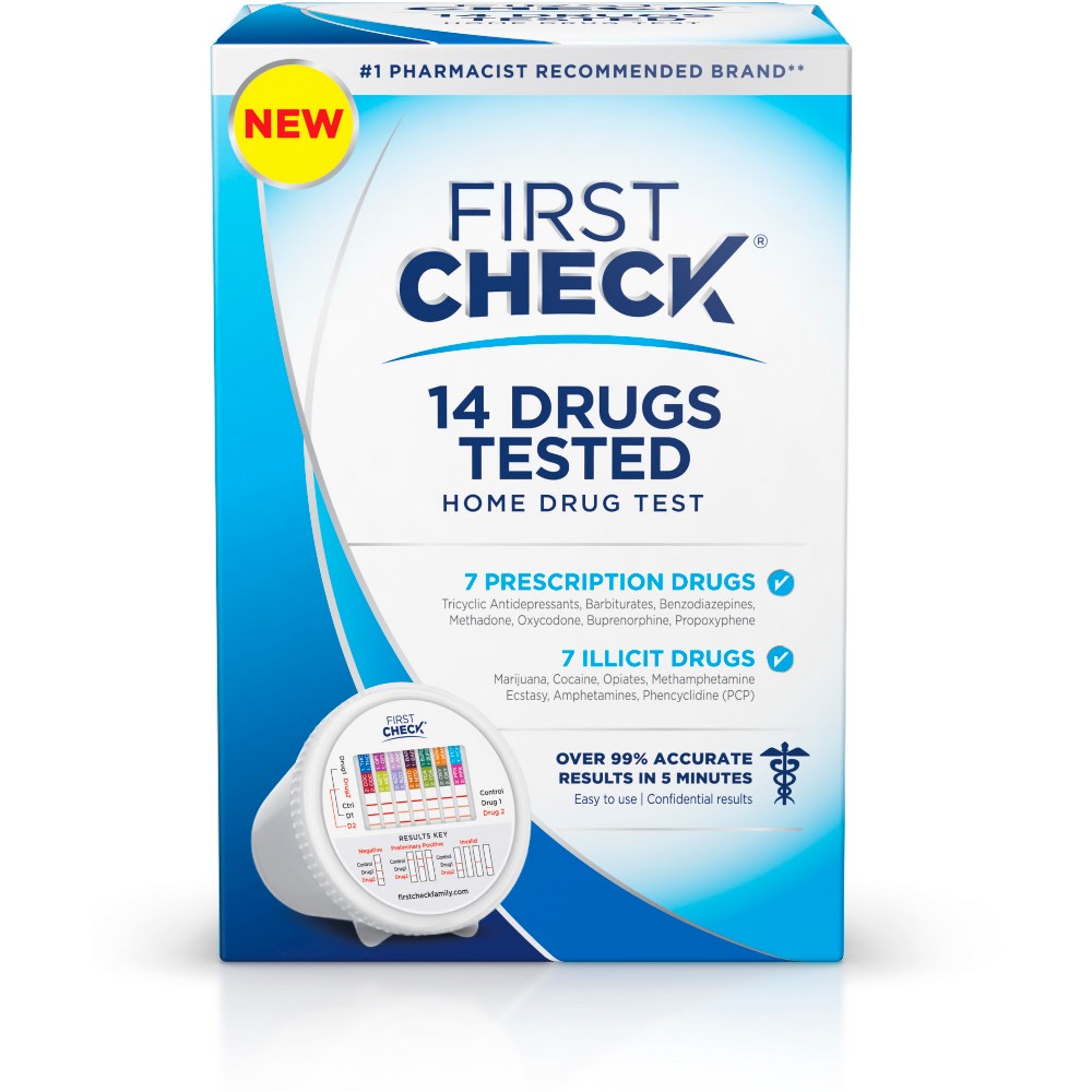 UPC 643281069122 - First Check At Home 12 Drug Testing Kit | upcitemdb.com