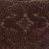 Twin Ashton Collection 100% Cotton Tufted Unique Luxurious Medallion Design Bedspread Chocolate ...