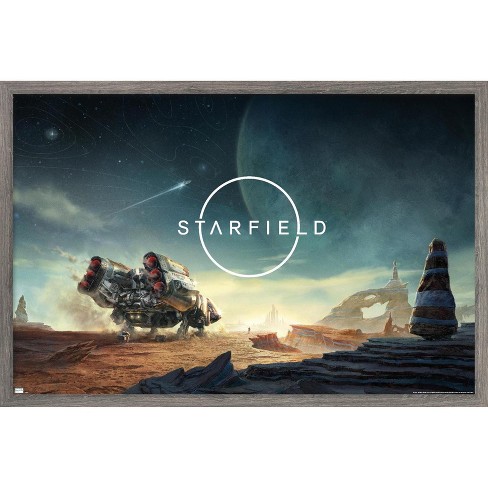 Trends International Starfield - First Steps Framed Wall Poster Prints ...