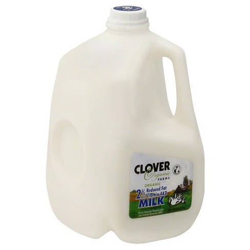 Clover Organic Farms 2% Milk - 1gal : Target