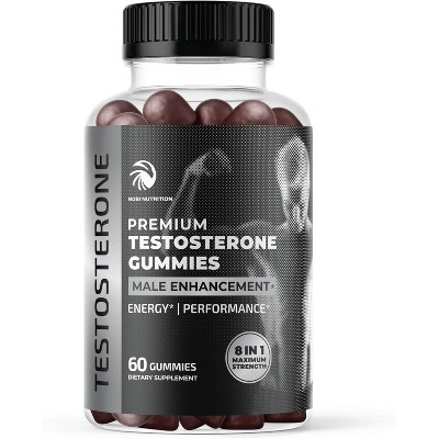 Premium Testosterone Gummies, Testosterone Supplement For Men For ...
