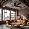 52 Inch Smart Ceiling Fan with Lights – 5 Blades, Remote & App Control ...