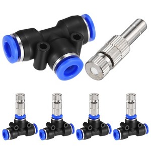 Unique Bargains Durable Low-Pressure Brass Misting Nozzles Water ...