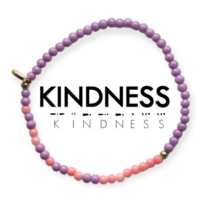 Morse Code Beaded Bracelet 3mm: Kindness - Ethicgoods : Target