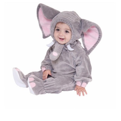 Halloween Express Toddler Elephant Costume - Size 12-18 Months - Gray ...